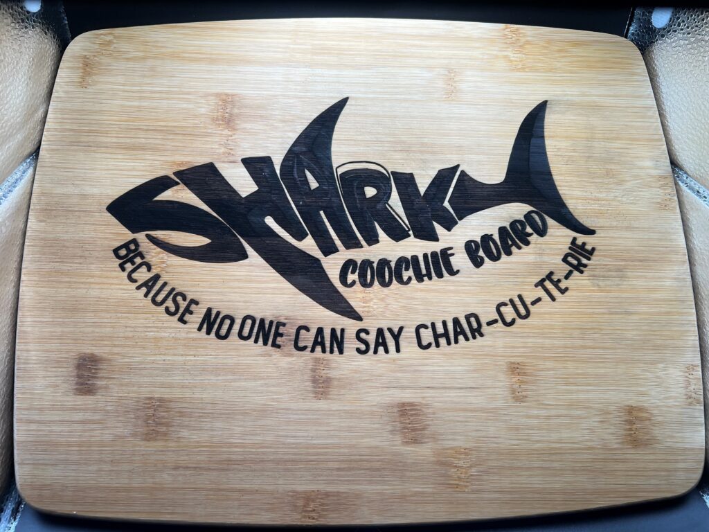Shark-Coochie Board Charcuterie Board